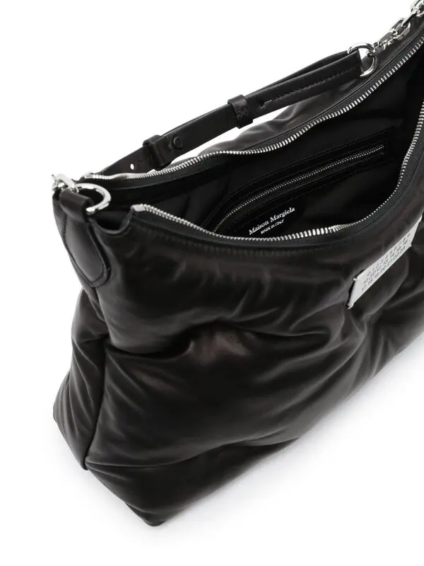 MAISON MARGIELA Glam Slam Medium Leather Hobo Bag
