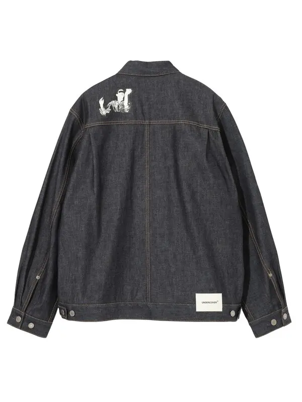 Undercover Denim Shirt With Embellishments