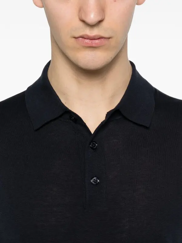PAOLO PECORA Knitted Polo Shirt