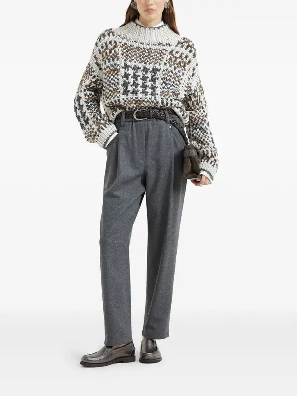 Brunello Cucinelli Wool Trousers