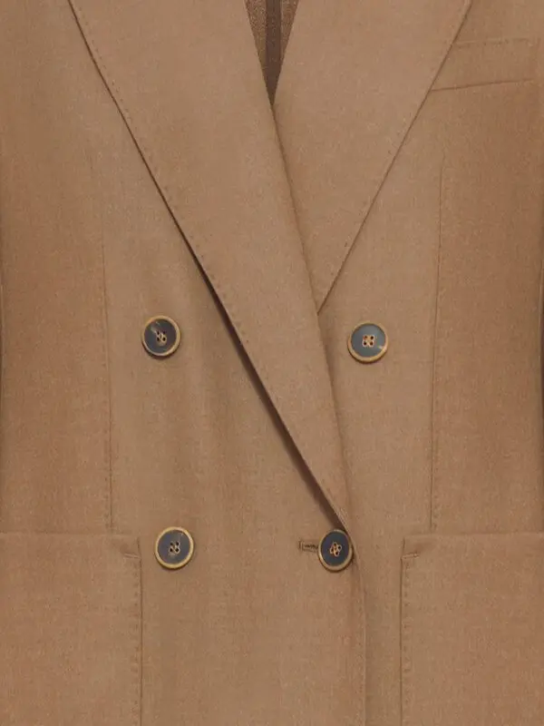 Max Mara Double-breasted Cashmere Blazer