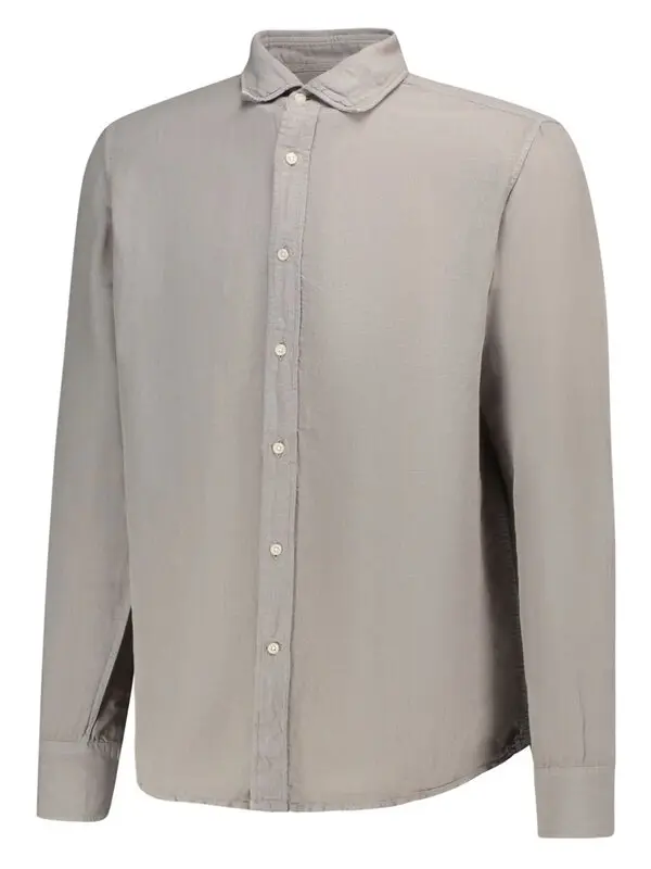 DEPERLU Linen And Cotton Blend Shirt