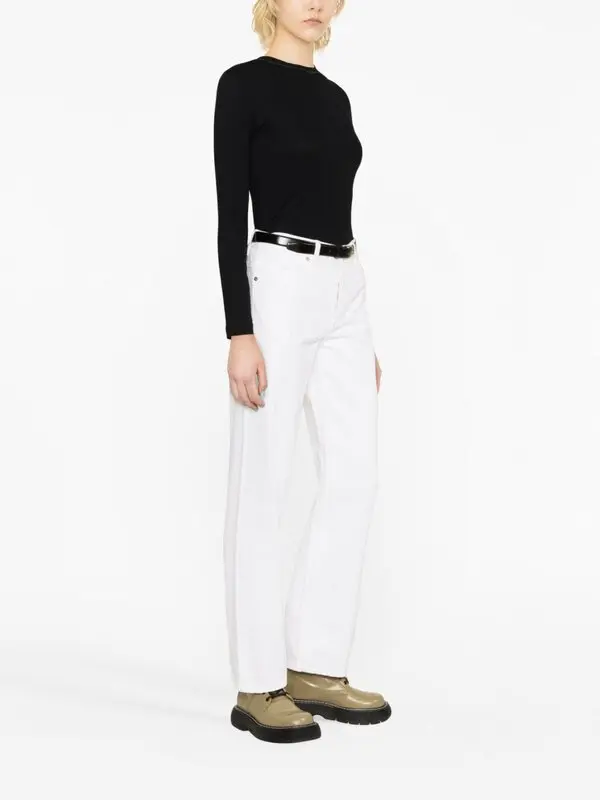 Brunello Cucinelli Cotton T-shirt With Monili Chain Detail