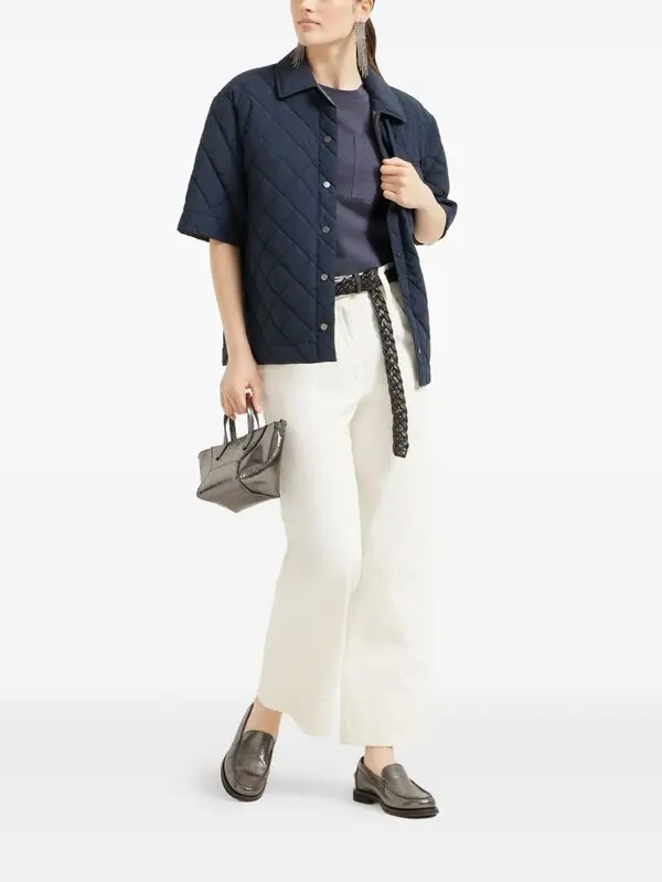 Brunello Cucinelli Cotton T-shirt With Pocket Detail