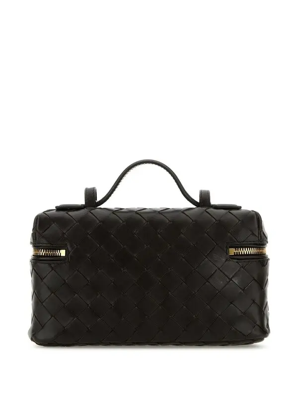 Bottega Veneta Bang Bang Leather Vanity Case - Brown