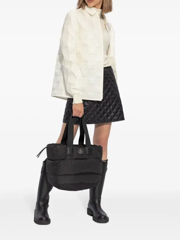 Moncler Kickstream High Rain Boots - Black