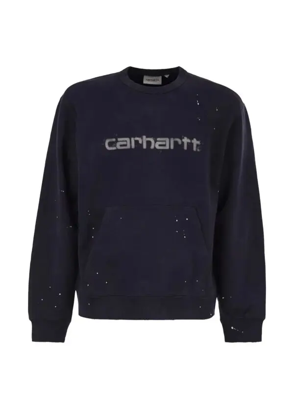 Carhartt Work In Progress Logo Cotton Sweatshirt