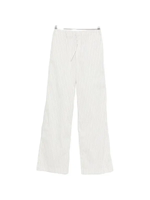 IRO PARIS Lia Cotton Blend Trousers - Beige