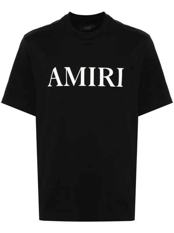 Amiri T-shirt With Logo - Black