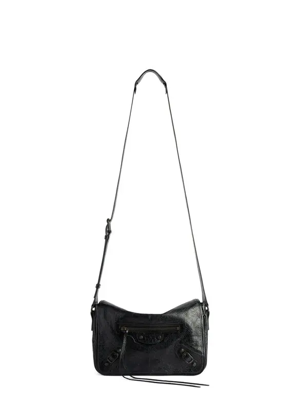 Balenciaga Le City Flap Mess S Bag - Black