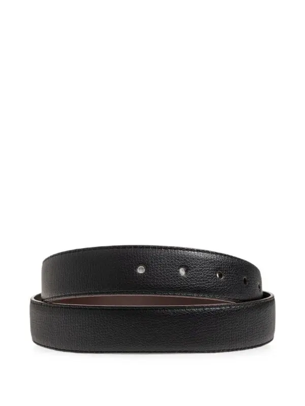 Paul Smith Leather Reversible Belt - Black