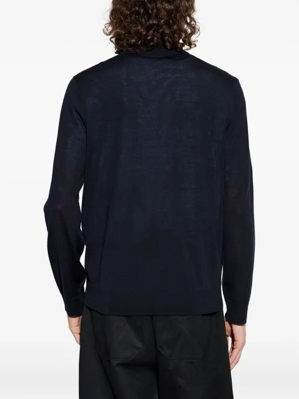 Paul Smith Wool Zipped Cardigan
