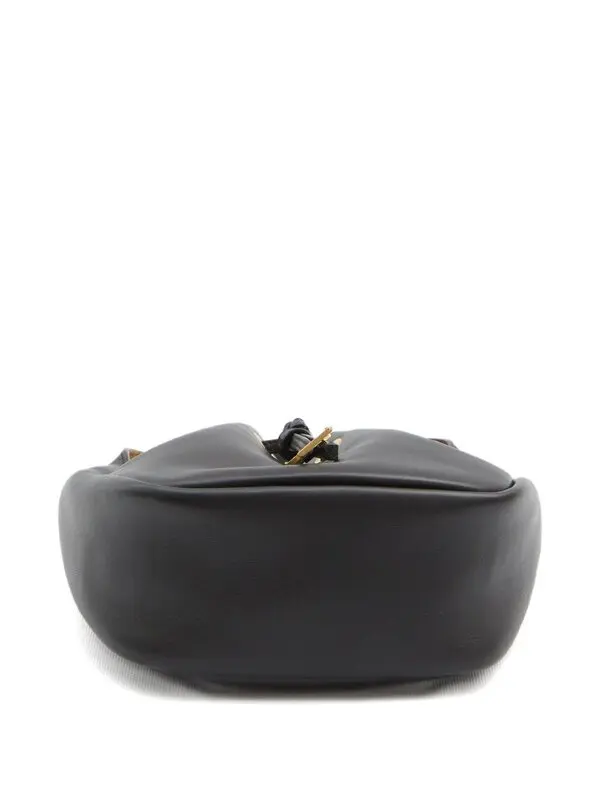 Saint Laurent Supple Leather Bucket Bag - Black