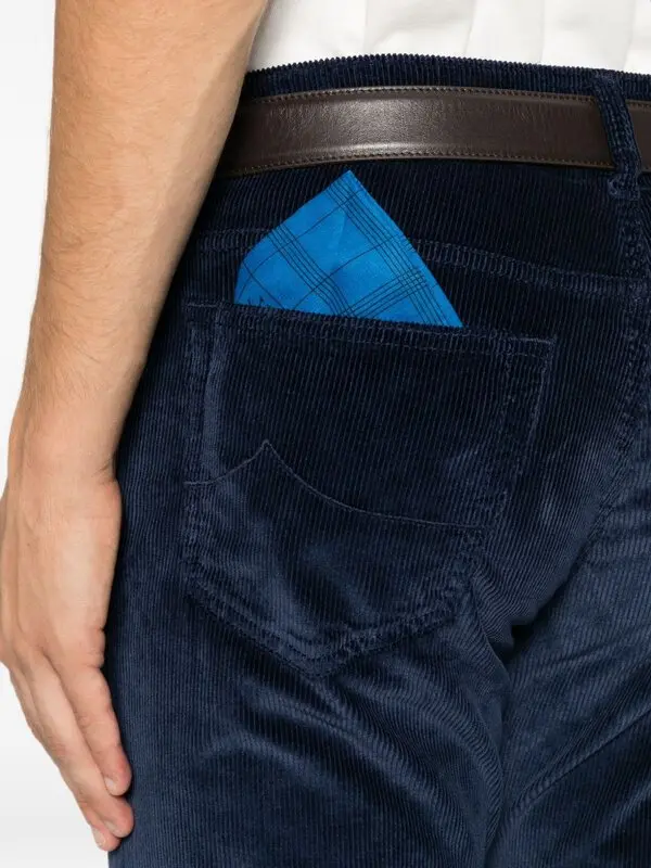 Jacob Cohen Velvet Slim Fit Jeans - Blue