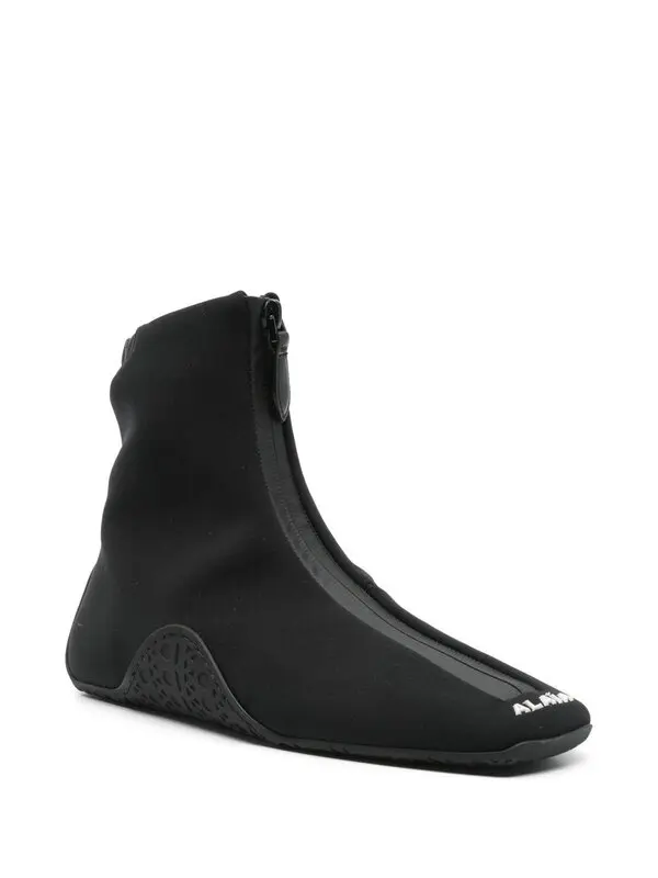 Alaïa Zipped Ankle Sneakers