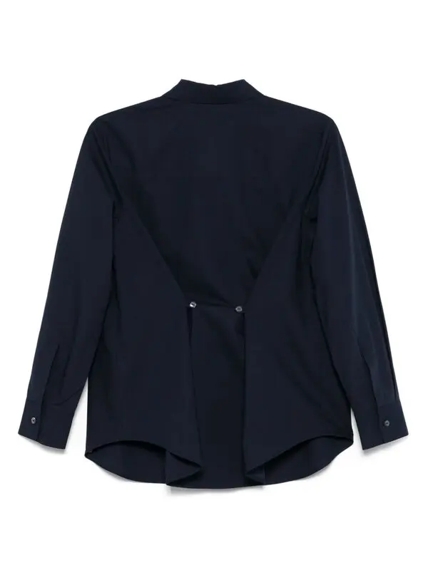 PAROSH Cotton Shirt With Classic Collar And Buttoned Cuffs