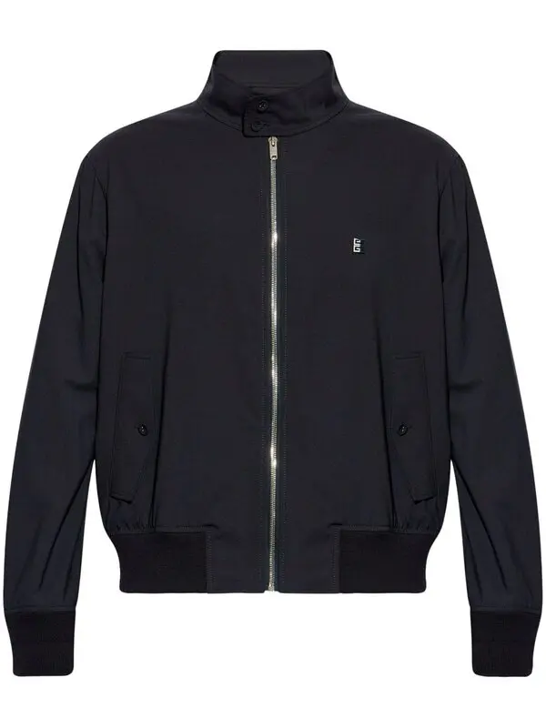 Givenchy Logo Zip-up Jacket