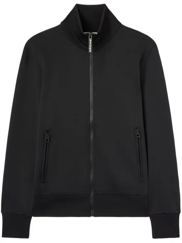 Palm Angels Logo Zipped Track Jacket