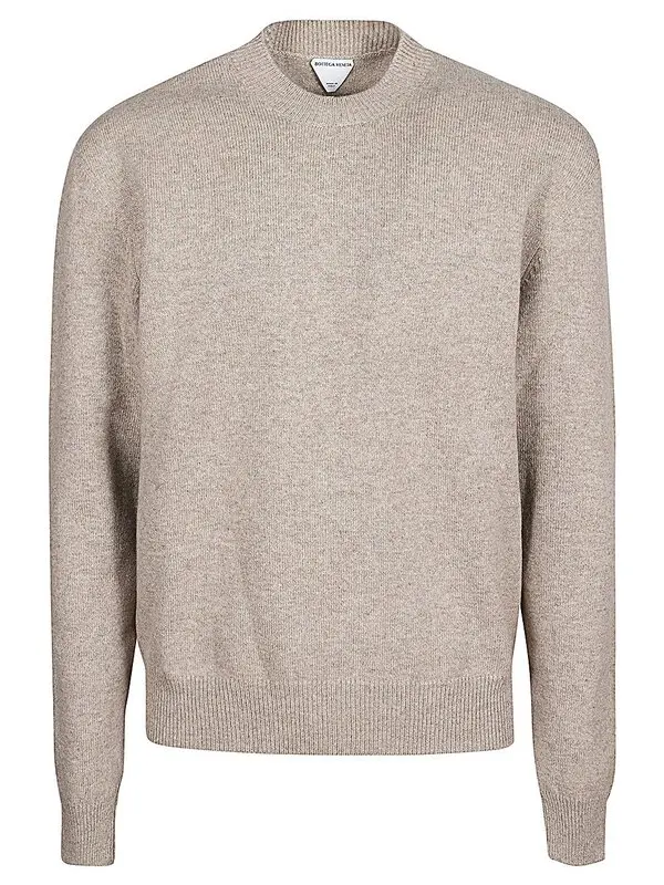 Bottega Veneta Sand Cashmere Blend Sweater