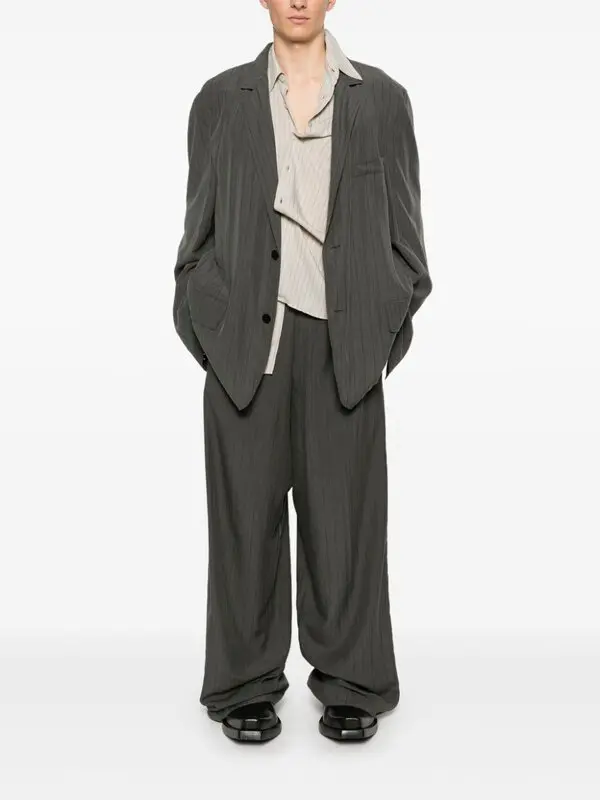 Balenciaga Classic Pinstripe Tailored Jacket