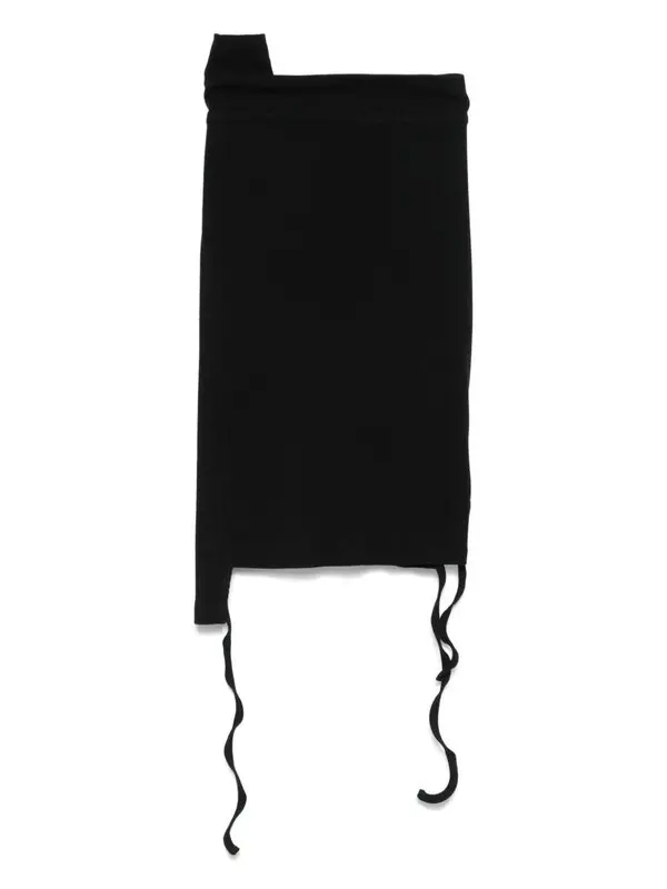 Ottolinger Cotton Mini Skirt With Ruched Detailing