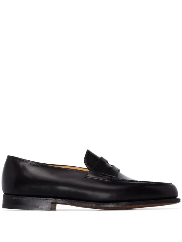 John Lobb Lopez Calf Loafer - Black