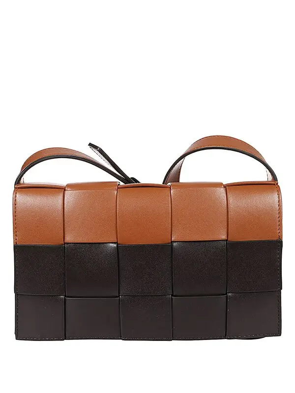 Bottega Veneta Woven Handbag - Brown