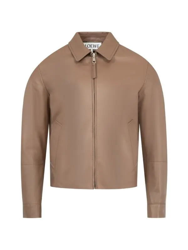 Loewe Leather Zipped Jacket