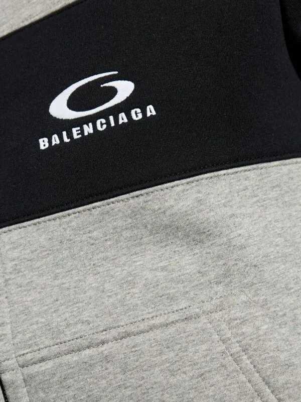 Balenciaga Full-zip Hooded Sweatshirt