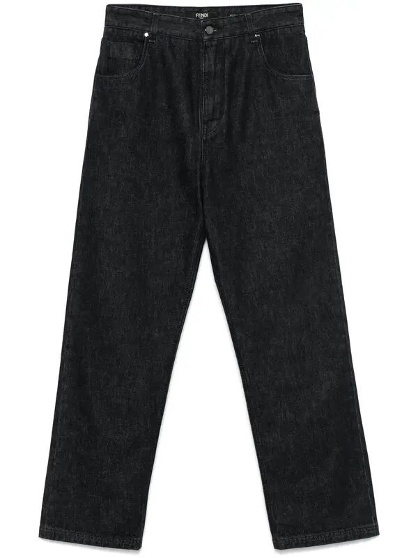 Fendi Straight Leg Jeans