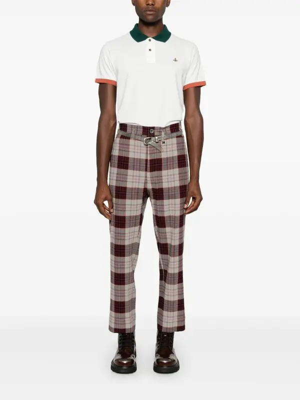VIVIENNE WESTWOOD Check Trousers
