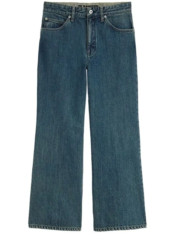 JIL SANDER Denim Wide-leg Jeans