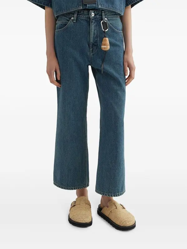 JIL SANDER Denim Wide-leg Jeans