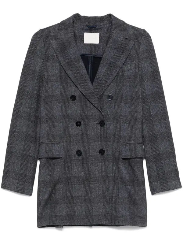CIRCOLO 1901 Cotton Blend Double-breasted Jacket