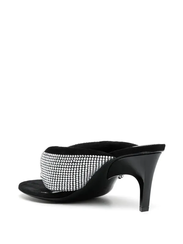 Attico Embellished Thong Sandals