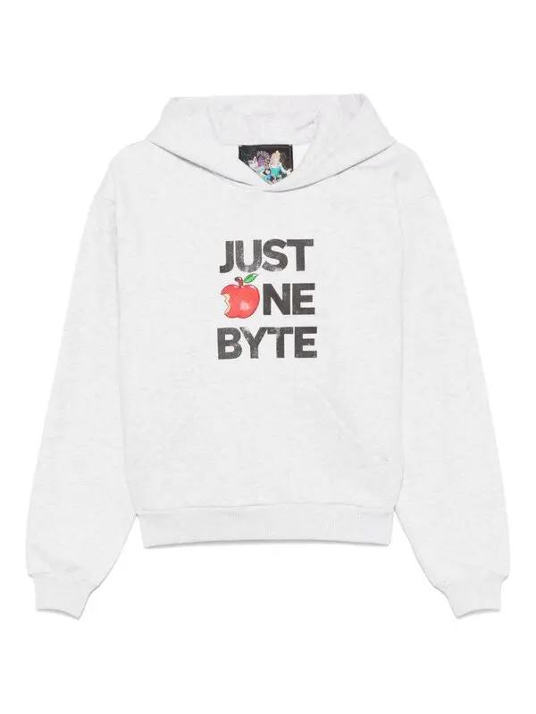 DISNEY X COPERNI Just One Byte" Cotton Hoodie With Graphic Print