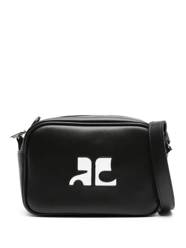 COURREGES Leather Camera Bag