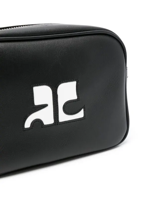 COURREGES Leather Camera Bag