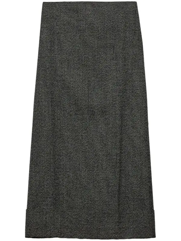 Prada Wool Long Skirt