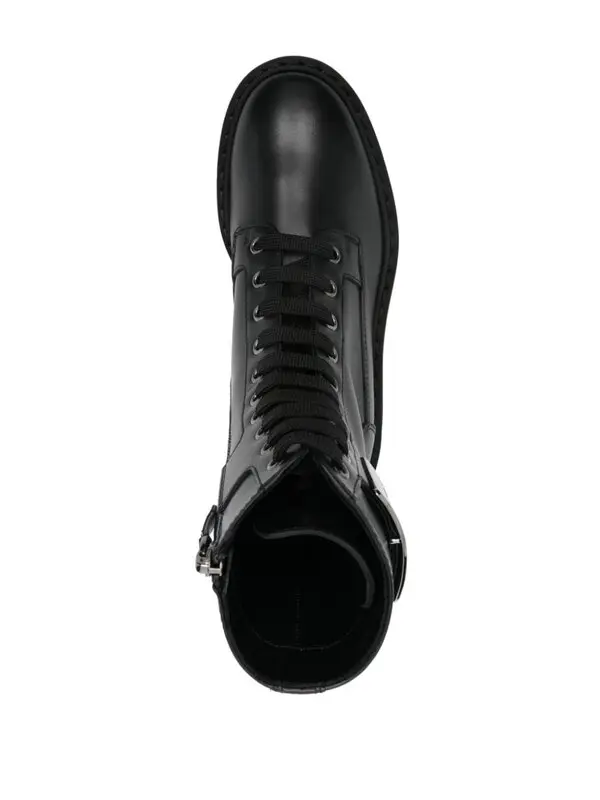 ROGER VIVIER Viv Rangers Leather Boots