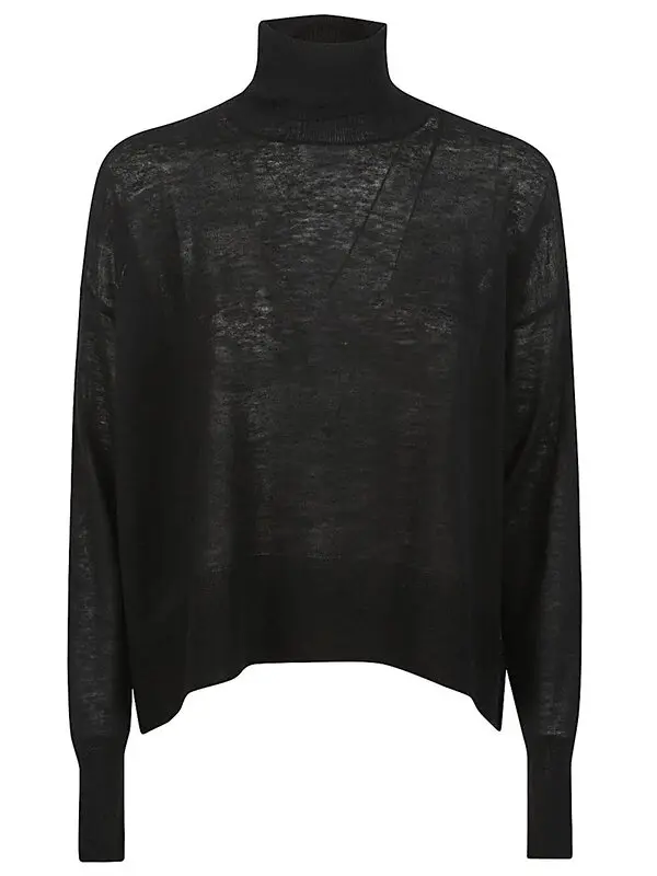 CT PLAGE Cashmere High-neck Sweater