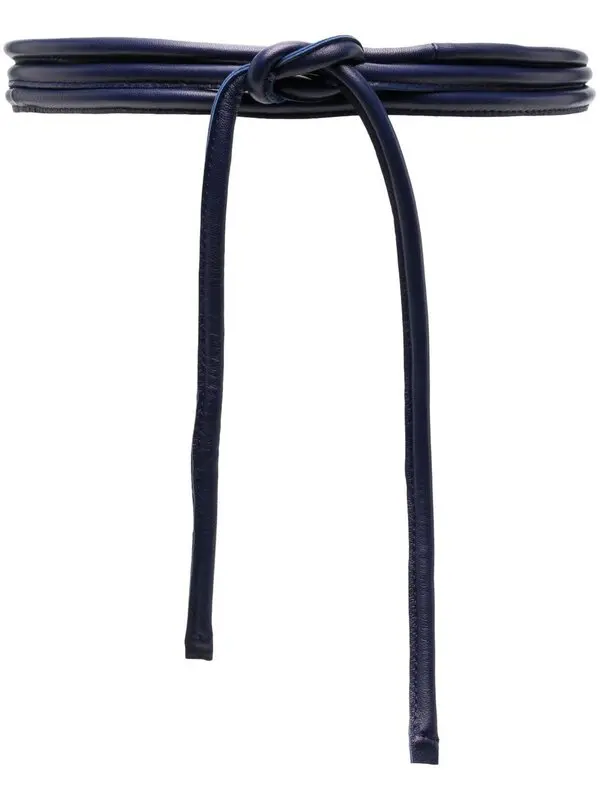FURLING BY GIANI Leather Belt - Blue