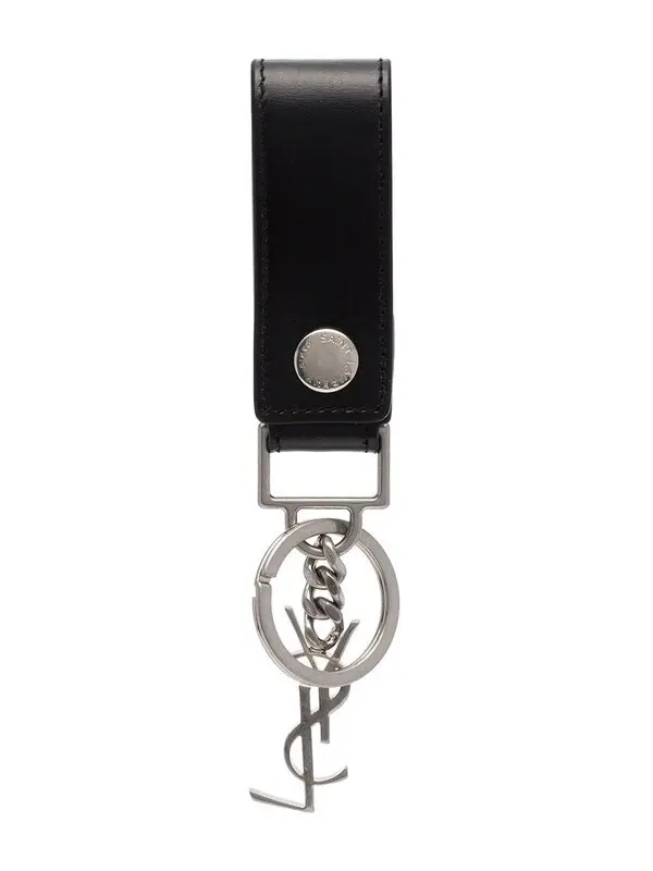 Saint Laurent Cassandre Leather Key Holder