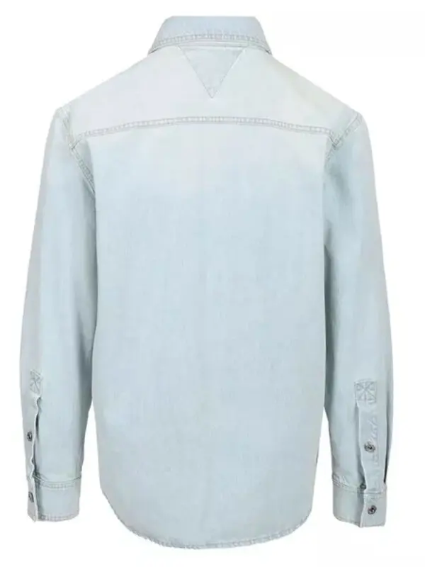 Bottega Veneta Extra Bleach Denim Overshirt