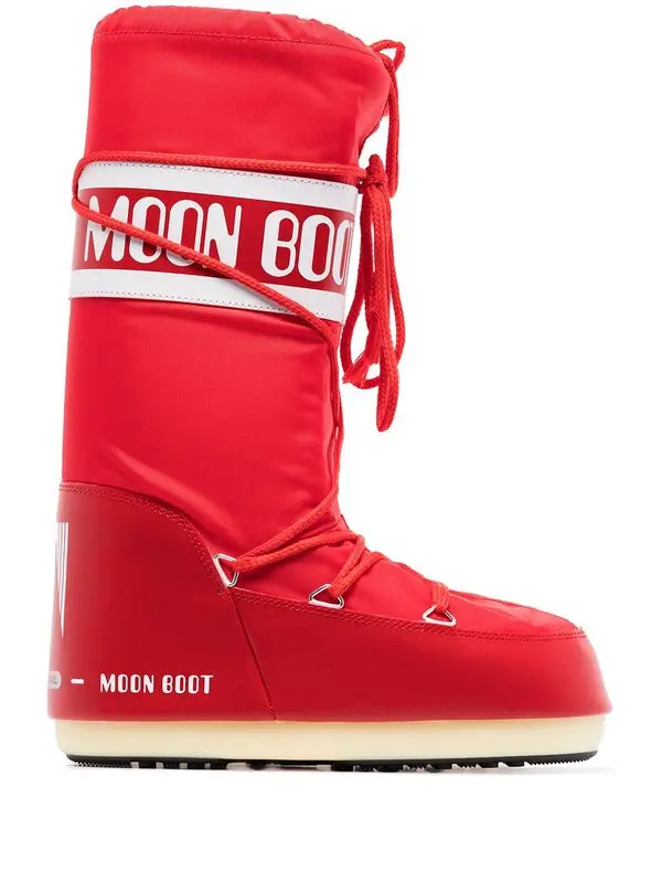Moon Boot Icon Snow Boots - Red