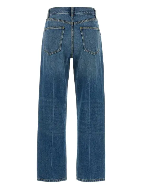 Tory Burch Slim Cotton Denim Jeans