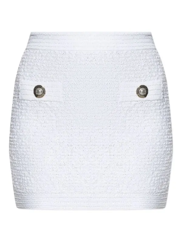 Balmain Tweed Mini Skirt