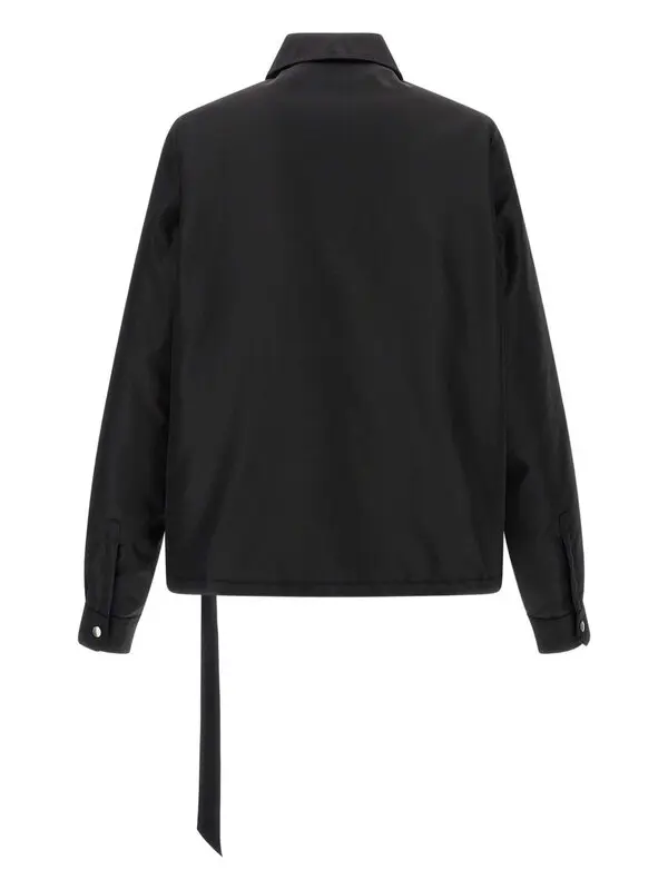 Rick Owens Zipped Down Padded Jacket - Black