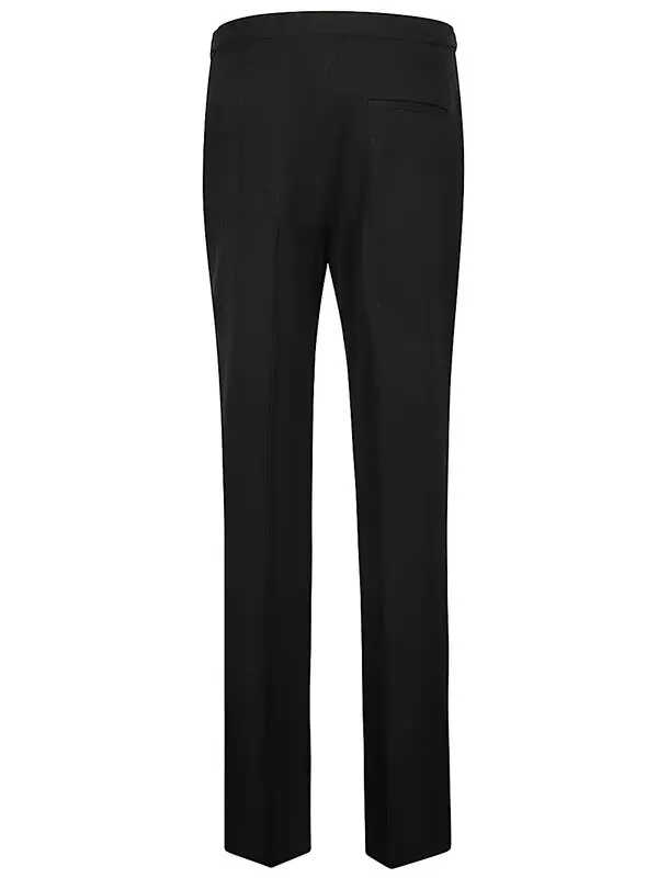 THE ROW Wool Straight Trousers