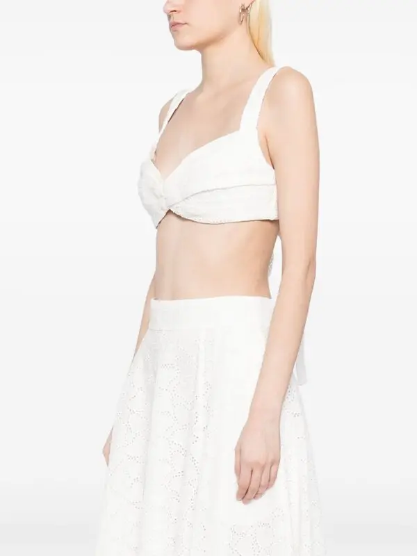 Zimmermann Crush Cotton Bralette